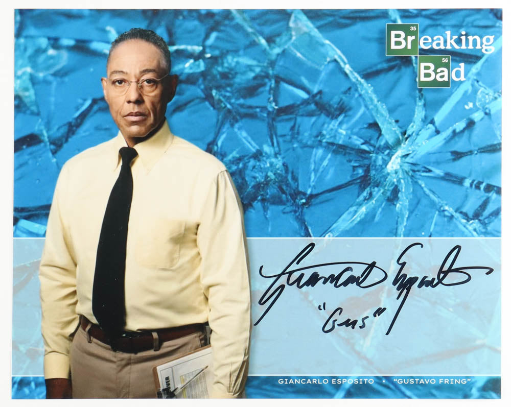 Giancarlo Esposito Signed Breaking Bad 8x10 – FansFirst